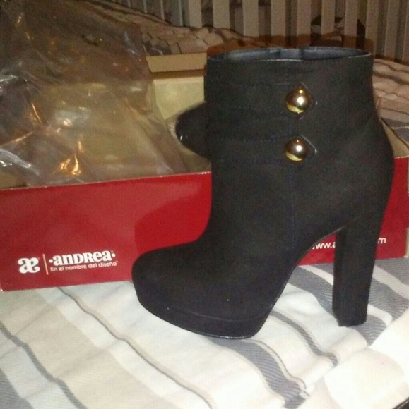 Shoes | Botines Negros Eatan Nuevos Y Son De Andrea | Poshmark